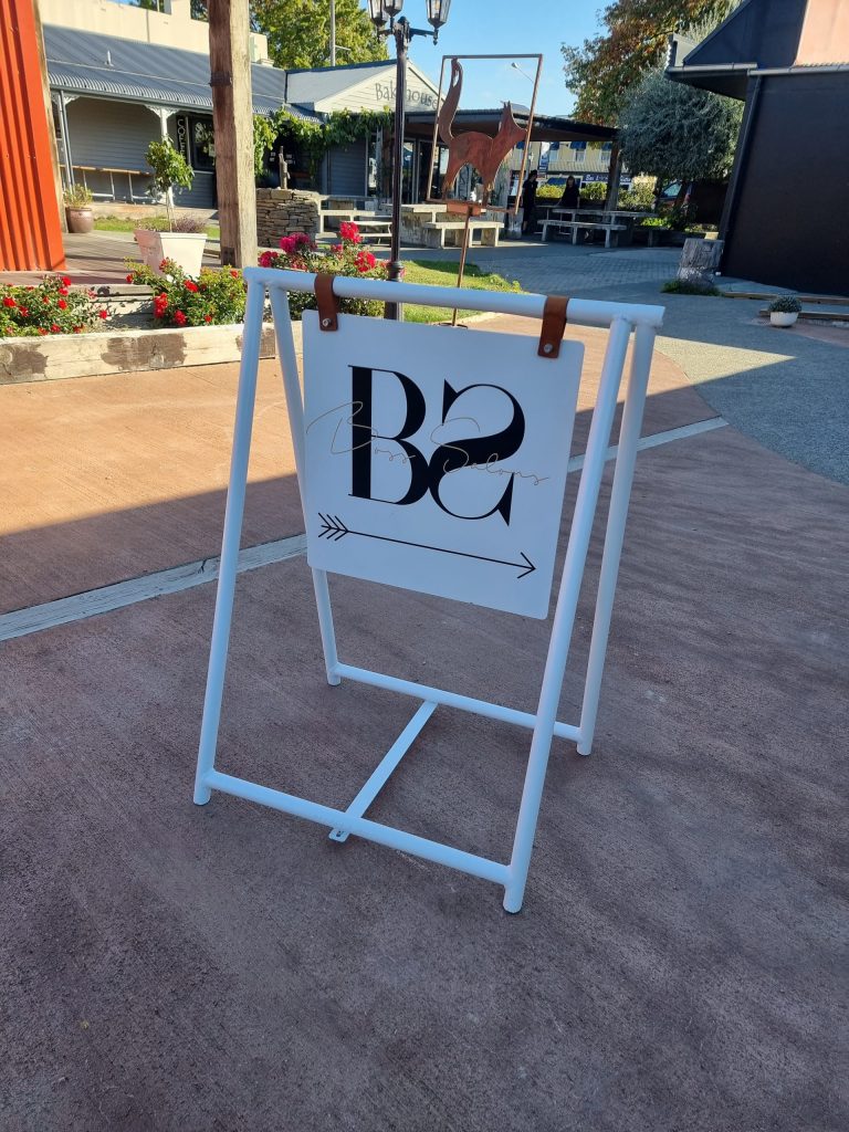 Our Work - Boss Salon | Geraldine Signs